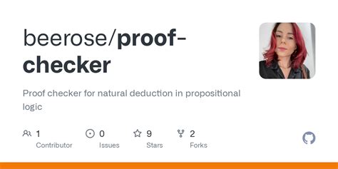 Github Beeroseproof Checker Proof Checker For Natural Deduction In