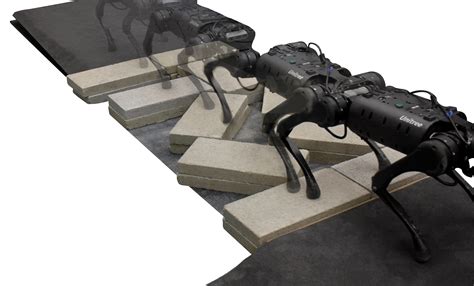 Dynamic Quadrupedal Locomotion Over Stepping Stones