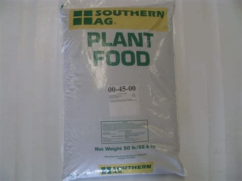 Triple Superphosphate Fertilizer 0 45 0 50 Lbs