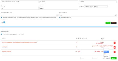 improve airport expenses section · issue 776 · phpvms phpvms · github