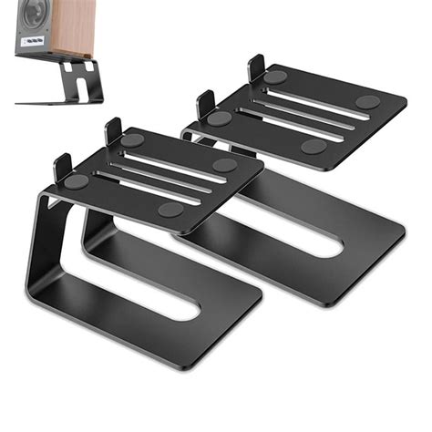 브랜드비교 스튜디오 모니터 스탠드 책장 스피커 스탠드 책상 스피커 스탠드 안정적인 스피커 스탠드 2 개