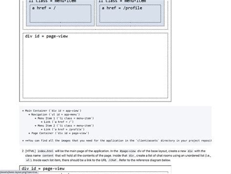 Solved 1 Html Create The Base Html Layout That Will Be