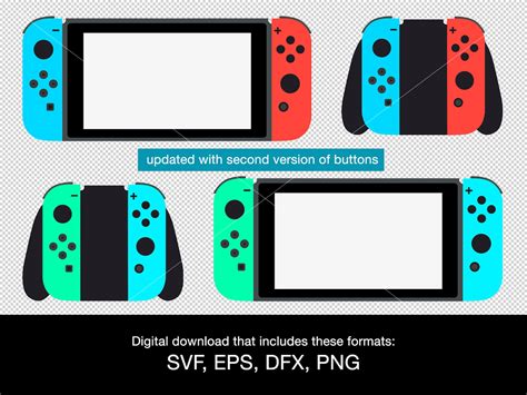 Switch Controller Svg Png Eps Dxf Etsy