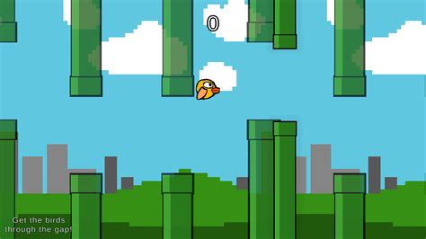 Flappy Bird Background Pipes