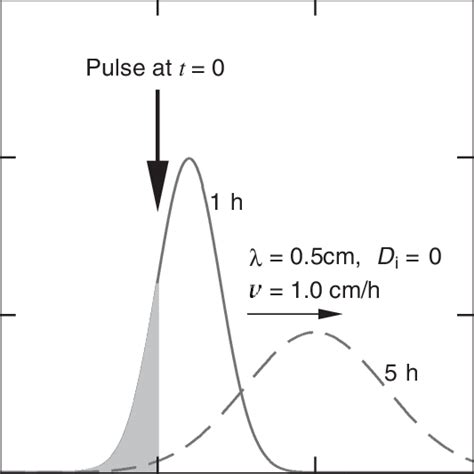 Solution Of The Convection Dispersion Equation Assuming Solute Free