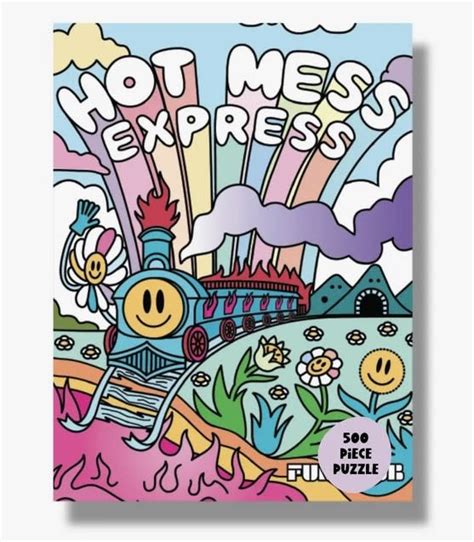 Hot Mess Express Puzzle Ziya Blue
