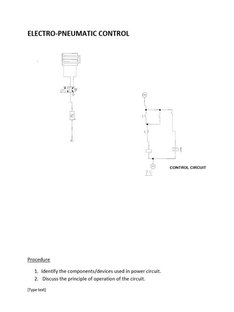 Pneumatic Control System Lab Work Pdf Relay Programmable Logic Controller