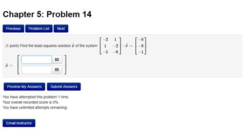 Solved Chapter 5 Problem 14 Previous Problem List Next 2 11