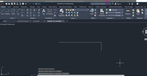 Looking To Explode A Straight Line Autodesk Community