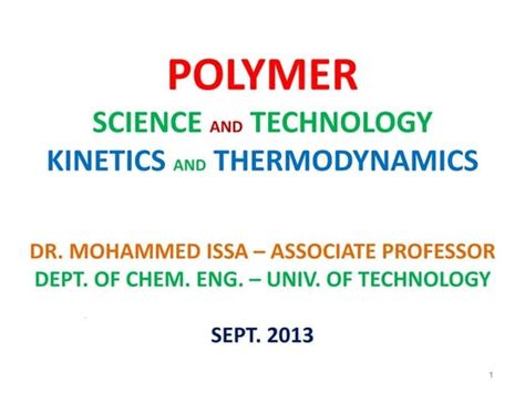 Polymerization Ppt