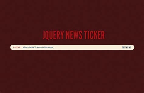 jQuery的新闻播报