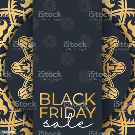 고급스러운 황금 장식포스터 세일 블랙 프라이데이 다크 블루 낮에 대한 스톡 벡터 아트 및 기타 이미지 낮 단일 이미지
