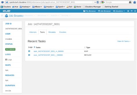 Cdh 53 Hadoop Cluster Using Virtualbox And Quickstart Vm Oozie Workflow With Hue Browser 2020