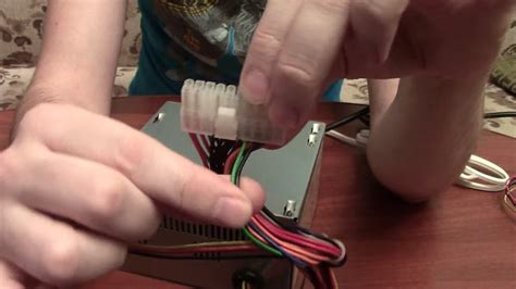 Как включить блок питания без компьютера