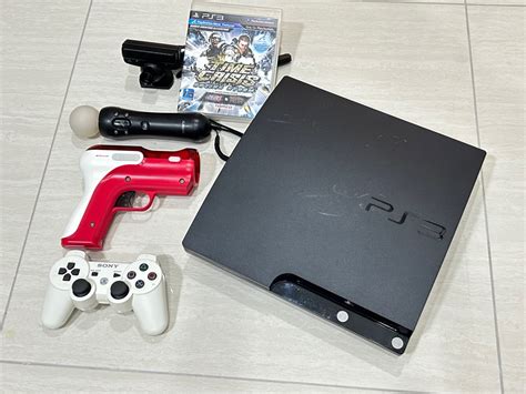 Ps3 Time Crisis Console And Move Gun Controller Video Gaming
