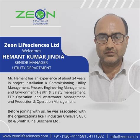 Hemant Kumar Jindia Posted On Linkedin