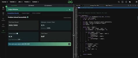 Prakash Saravanan On Linkedin Gfg160 Geeksforgeeks Geekstreak2024 Coding Problemsolving