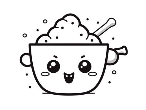 Charming Flour Coloring Page
