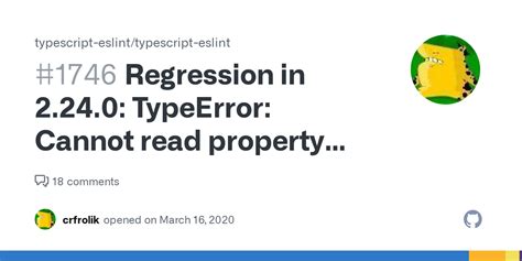 Regression In 2240 Typeerror Cannot Read Property Name Of