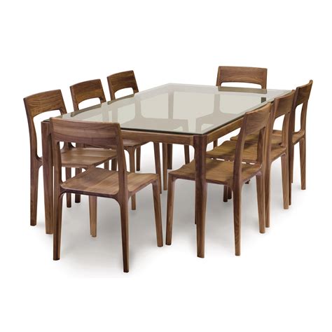 Wood Table With Glass Top Glass Table With Solid Wood Top Marlon