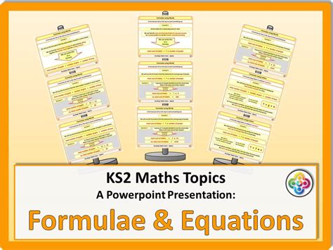 Formulae And Equations Ks2 Teaching Resources