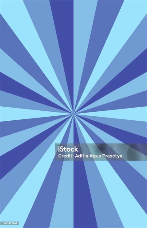 그라데이션 파란색의 추상 폭발 배경 수직 눈부심 효과 햇살 반짝이는 패턴 방사형 광선의 벡터 그림입니다 좁은 빔 배경 포스터 배너 및 표지용 광고에 대한 스톡 벡터 아트 및