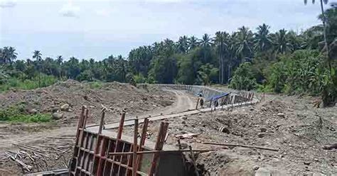 Flood Control Structures Being Constructed In Macarthur Leyte To