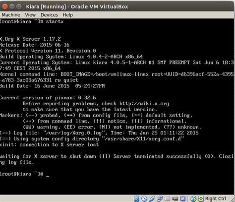 Arch Linux Failed To Load Module Glx Module Does Not Exist Unix Linux Stack Exchange