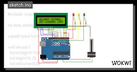 Nabilah Diya Vania Tugas Proyek 5 Wokwi ESP32 STM32 Arduino Simulator