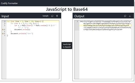 Javascript To Base64 Converter To Convert Javascript Data To Base64 String Online Javascript