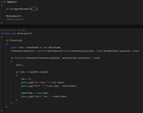 Vector3movetowards Move Object With Different Speed On Different Frame