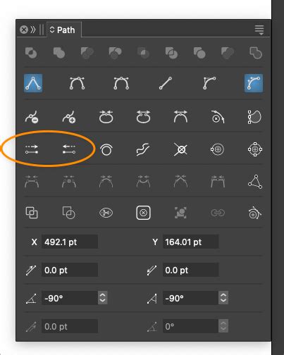 set retract the anchor node before after selected node buttons to do