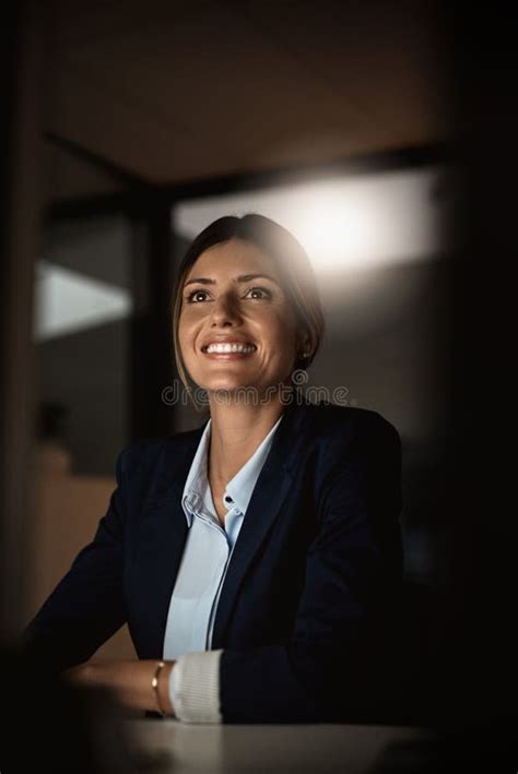 Thinking Night And Corporate With Woman Problem Solving And Solution