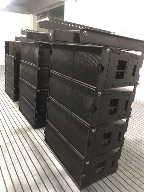 Single Inch Way High Power Compact Neodymium Line Array System China W LC And Inch