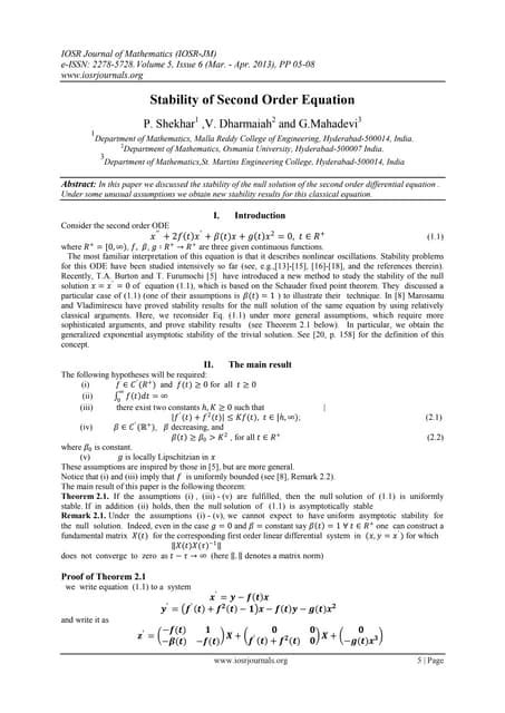 Second Order Derivatives Pptx Physics Science