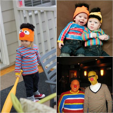Ernie Und Bert Kostüm Diy Kostüm Männer Kinderkarneval Kostüm Kreative Kostüme