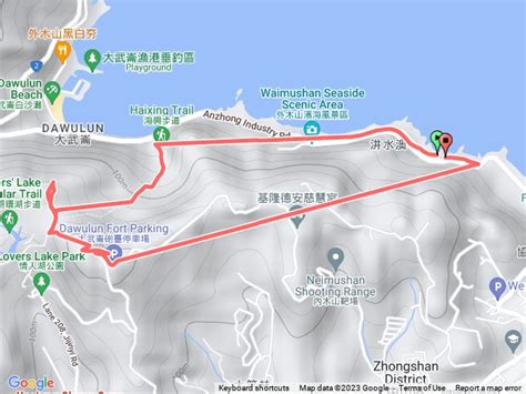 外木山湖海大道海興步道老鷹岩德安產業道路 健行筆記