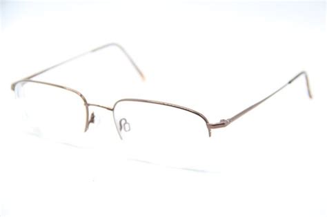Flexon 606 By Marchon Brown Authentic Designer Eyeglasses 54 19 Ebay