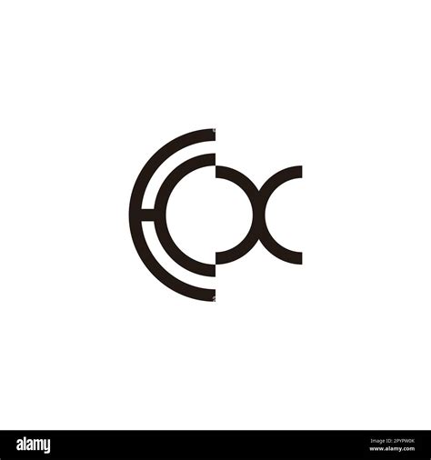 Letter HX Curve Circle Geometric Symbol Simple Logo Vector Stock Vector Image Art Alamy