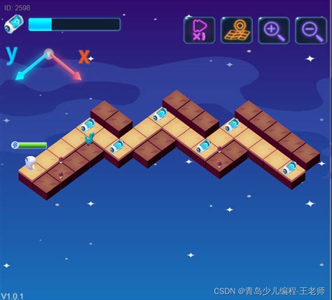 Icode国际青少年编程竞赛 Python 2级训练场 For循环中的变量icode二级训练场for循环中的变量 Csdn博客