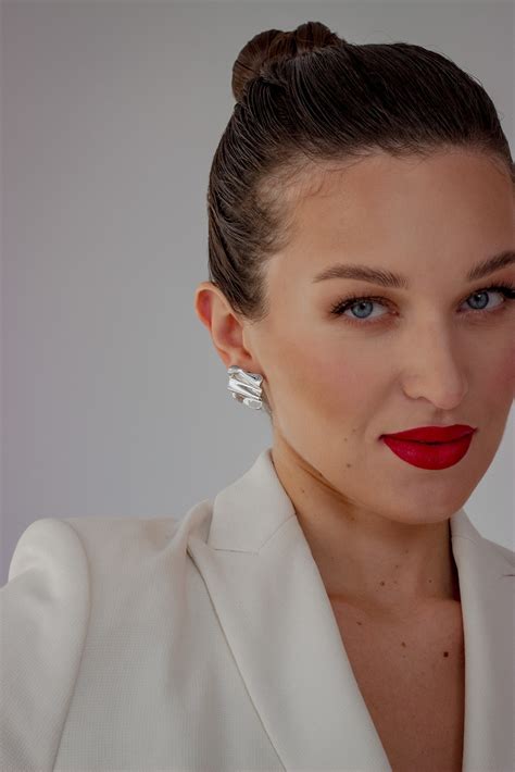 Серебряные асимметричные серьги «Слияние Sbleskom