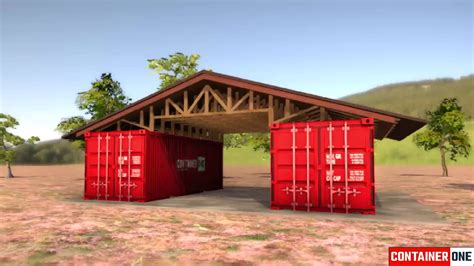 12 Epic Shipping Container Garage And Carport Ideas In 2024 Shipping