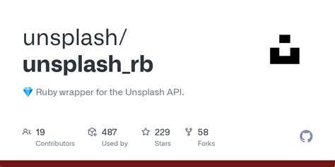 Github Unsplashunsplashrb 💎 Ruby Wrapper For The Unsplash Api