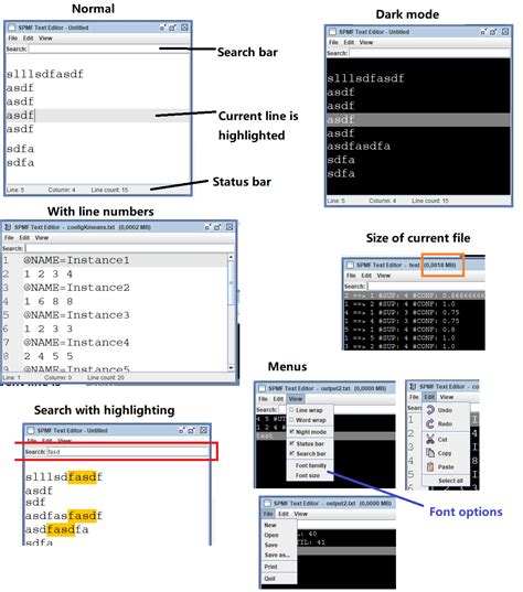Example Open A Text File Using The Spmf Text Editor Spmf Java