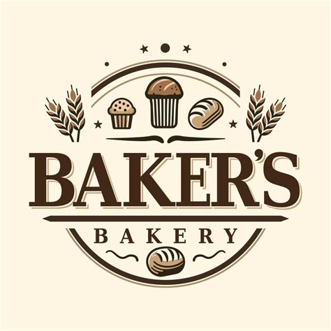 Baker S Bakery Logo 46038161 Vector Art At Vecteezy
