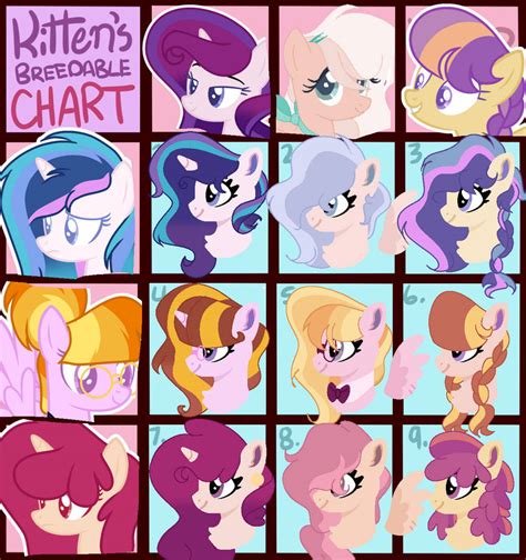 Mlp Oc X Oc Grid Adopts Finished By Malta2277 On Deviantart