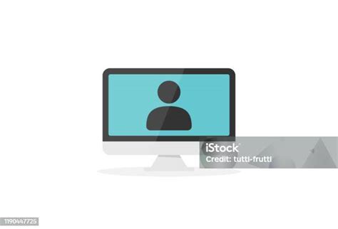 모니터 사람 아이콘 개인 정보 화면 아바타 일러스트 벡터 모니터 0명에 대한 스톡 벡터 아트 및 기타 이미지 0명 개성