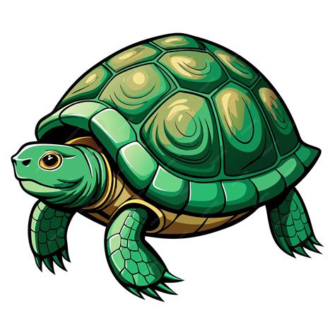 Turtle Clipart Vector Illustration Premium Ai Generated Vector