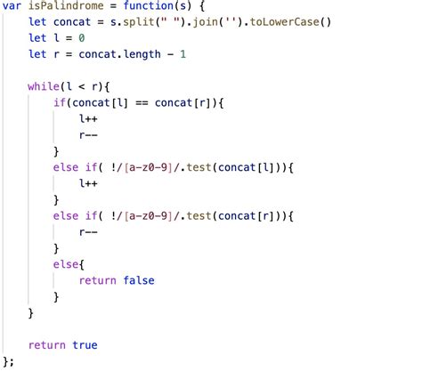 Solving The Valid Palindrome Problem With Neetcode Daniel Gorbachev Posted On The Topic