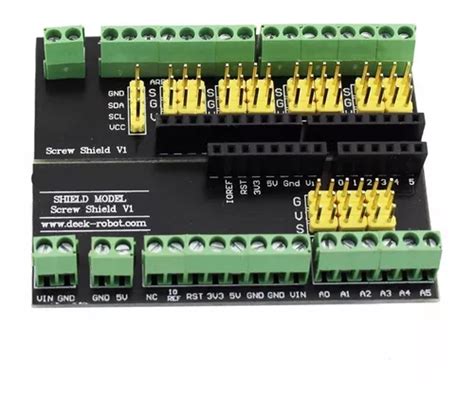 Screw Shield Xd 216 Uno R3 Terminales Para Arduino Hobb MercadoLibre